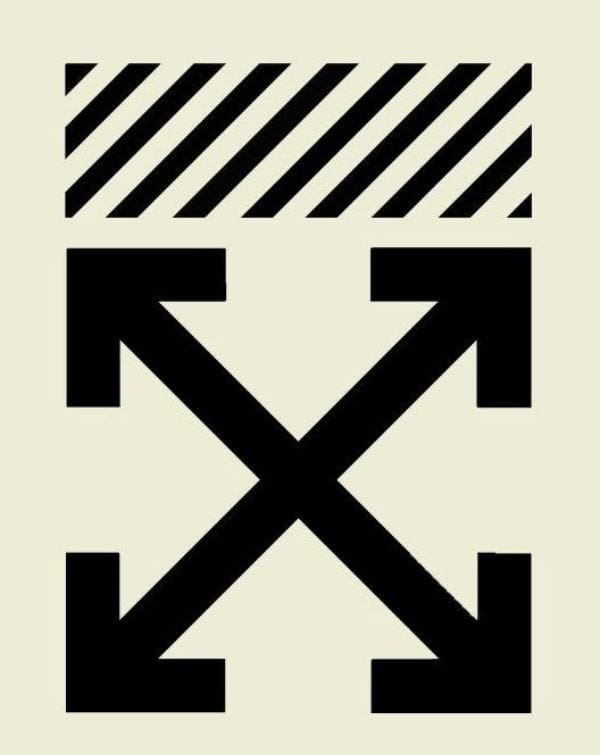 ⚡ Off-White Striped Arrows | Watch Faces for Apple Watch